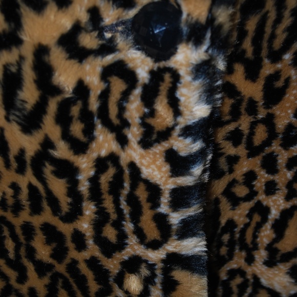 Maria Dionisiou | Jackets & Coats | Maria Dionisiou Leopard Print Faux ...